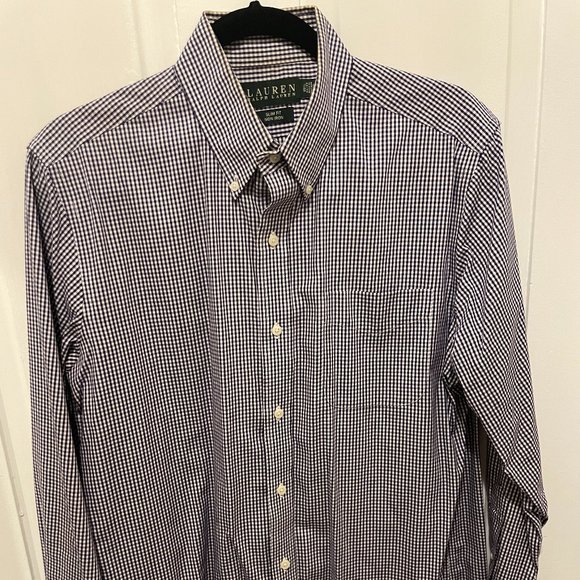 Ralph Lauren | Shirts | Lauren By Ralph Lauren Work Shirt Purple | Poshmark
